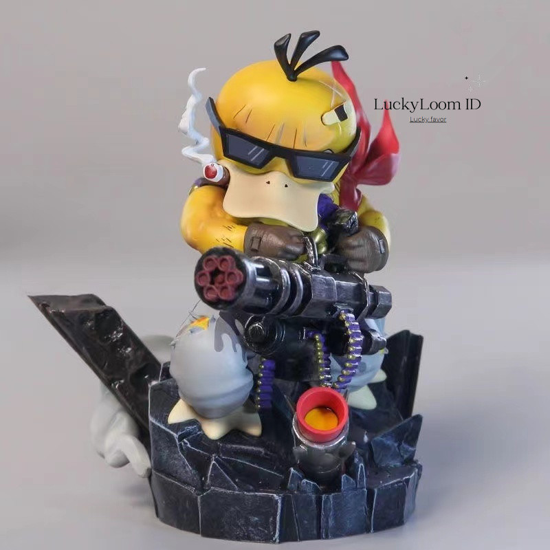 Jual Gatling Duck Figure Transformation cos Contra Machine Gun Battle ...
