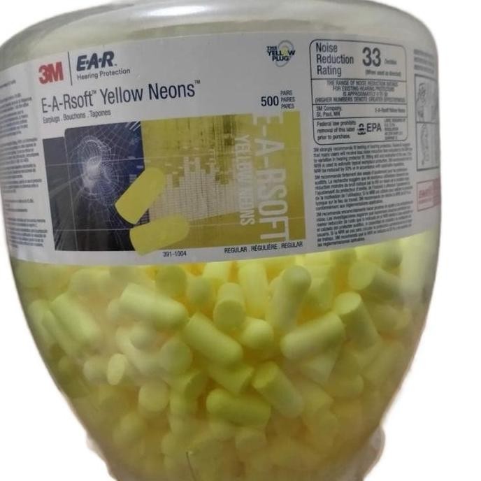 Jual 3M Reffil Earplug Dispenser Yellow Neon 391-1004 Co | Shopee Indonesia