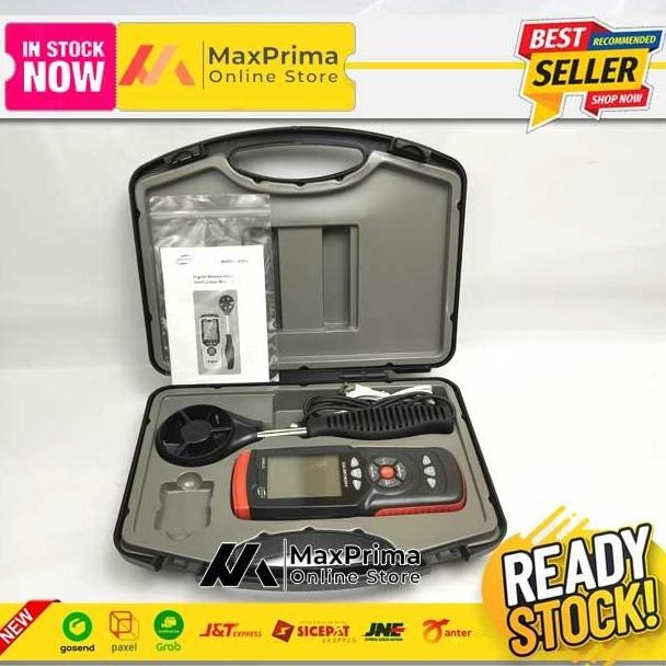Jual Anemometer Data Logger Wind Cfm Cmm Air Flow Benetech Gt-8907 Co ...
