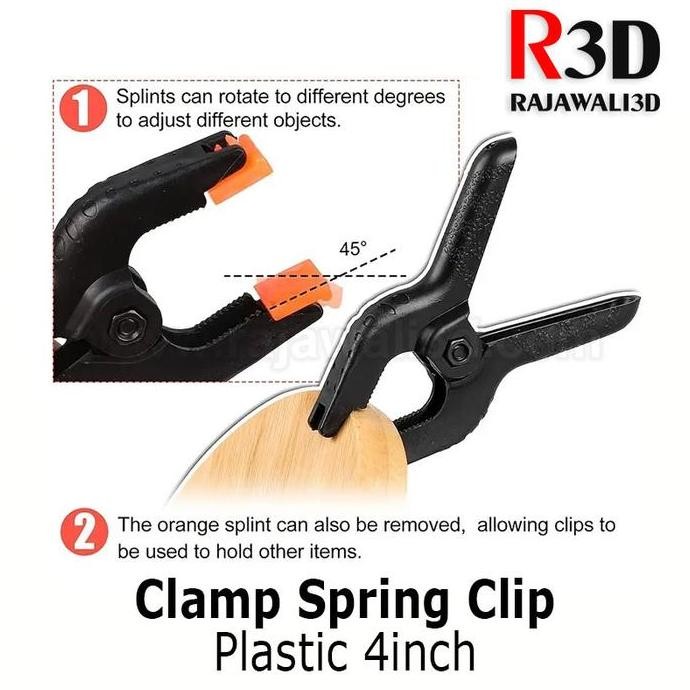 Jual Work Bench Hand Tools Hard Plastic Spring Clip Woodworking DIY ...