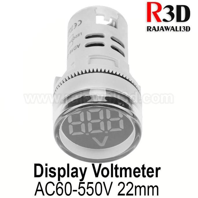 Jual Display Round Voltmeter Round Ammeter Digital Voltage Current ...