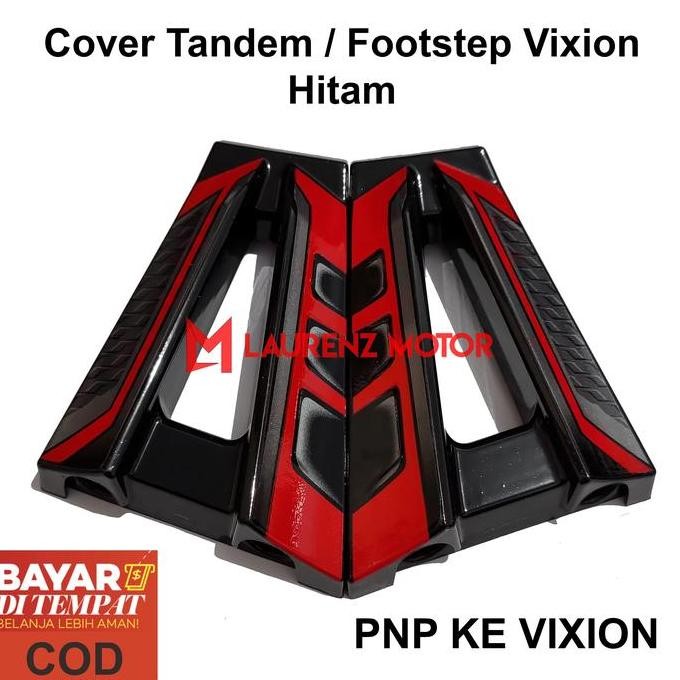 Jual Cover Tandem Vixion New Berket Dudukan Step Yamaha Vixion Harga ...