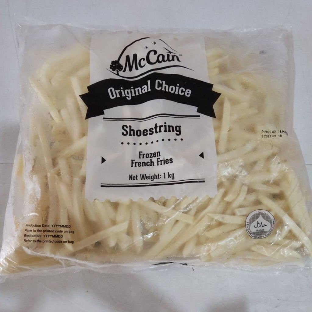 Jual Mc Cain French Fries Shoestring 1kg | Shopee Indonesia