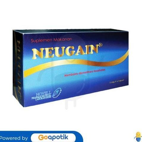 Jual NEW NEUGAIN BOX ISI 30 KAPSUL | Shopee Indonesia