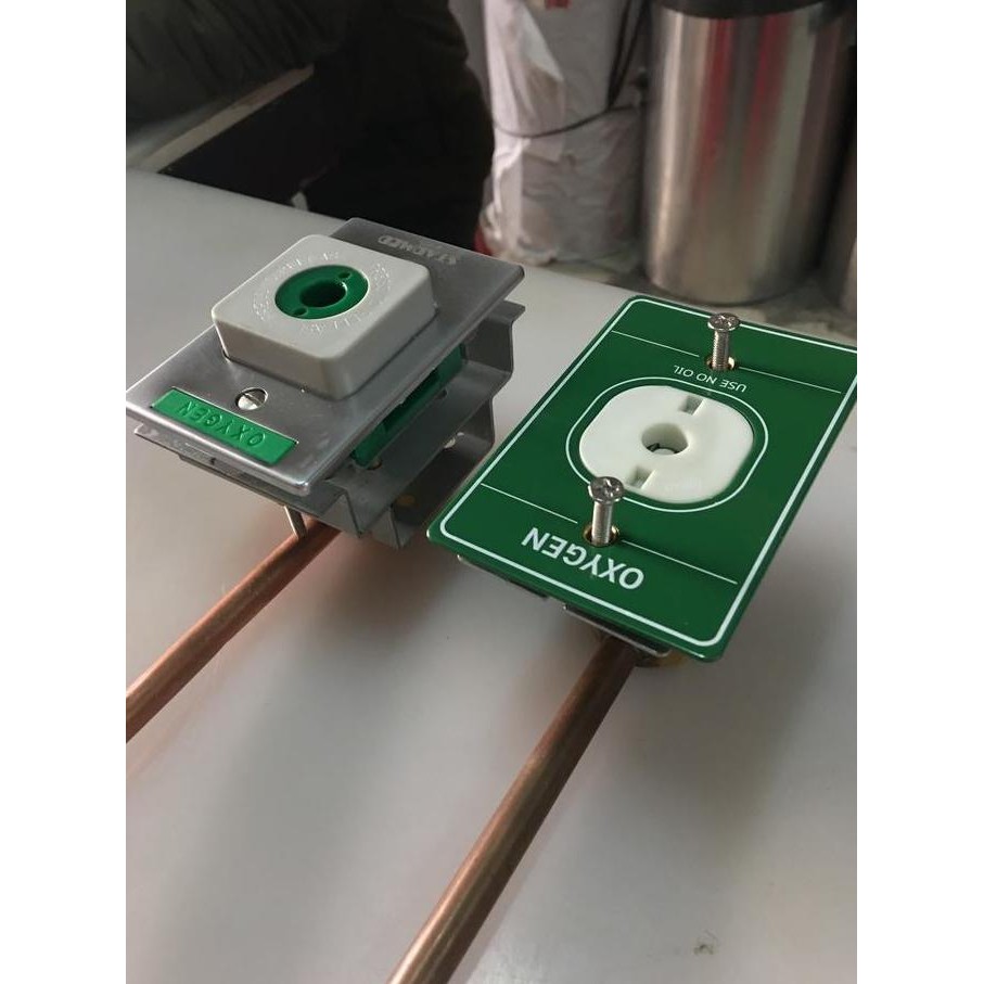 Jual Wall Outlet Gas Medis JIS Standar dan Ohmeda Standar | Shopee ...