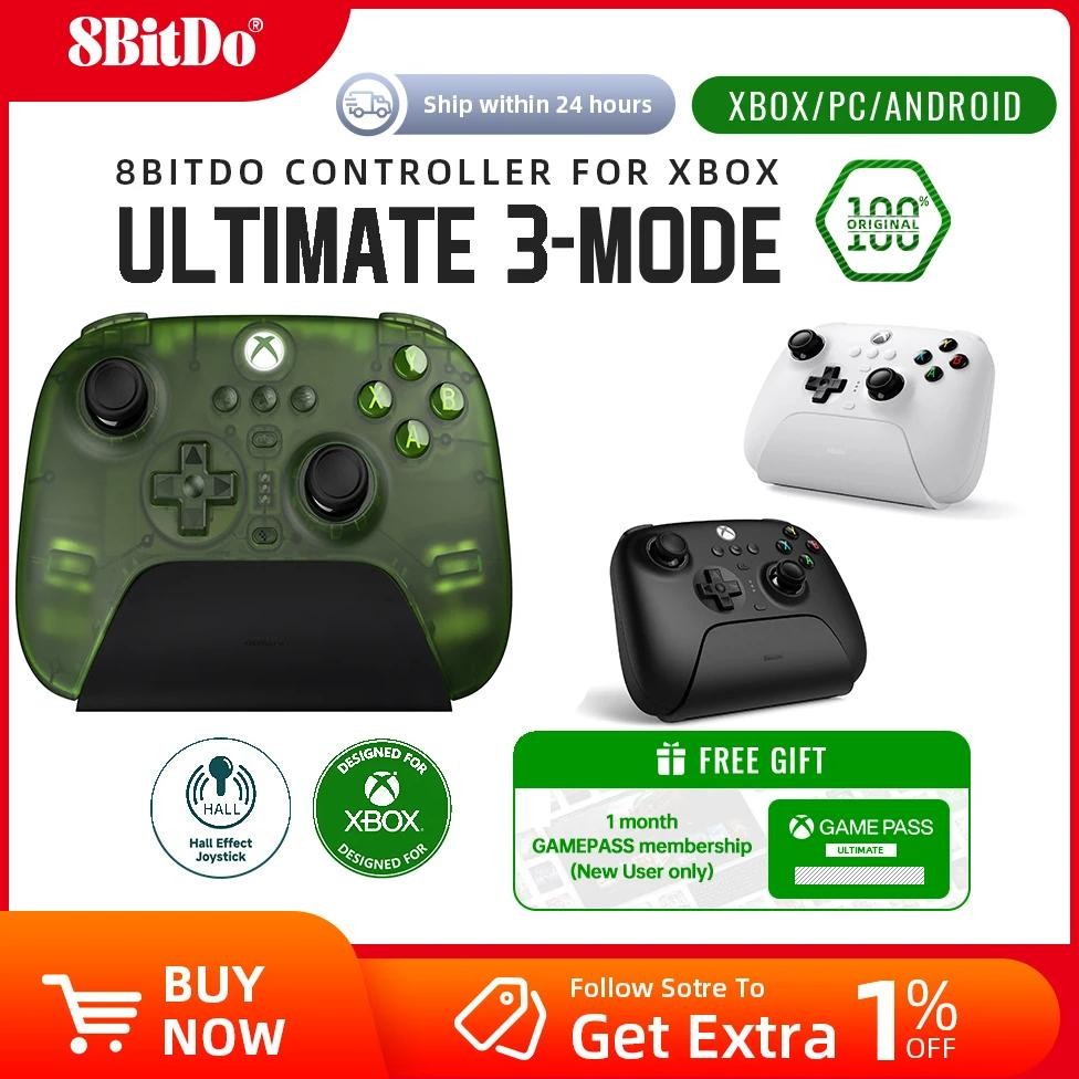 Jual 8Bitdo Ultimate 3-Mode Controller Gamepad With Hall Effect Joysticks For Xbox Series X S ...
