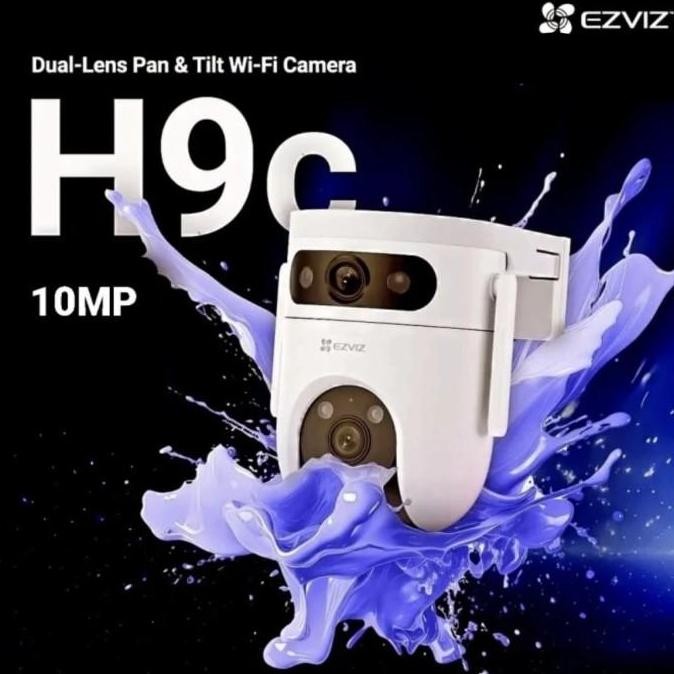 Jual Ezviz H9C 10Mp 5Mp+5Mp Smart Ip Camera Dual Lensa Smart Wifi Pan ...