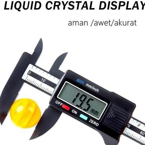 Jual Sketmat Sigmat Digital Vernier Caliper Murah - Alat Ukur Mm Inch Jangka Sorong Digital ...