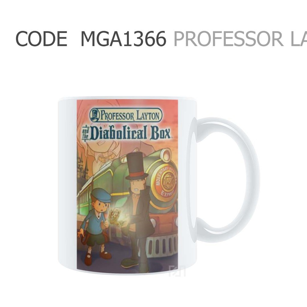 Jual MUGLICIOUS MGA1366 PROFESSOR LAYTON AND THE DIABOLICAL BOX Gaming ...