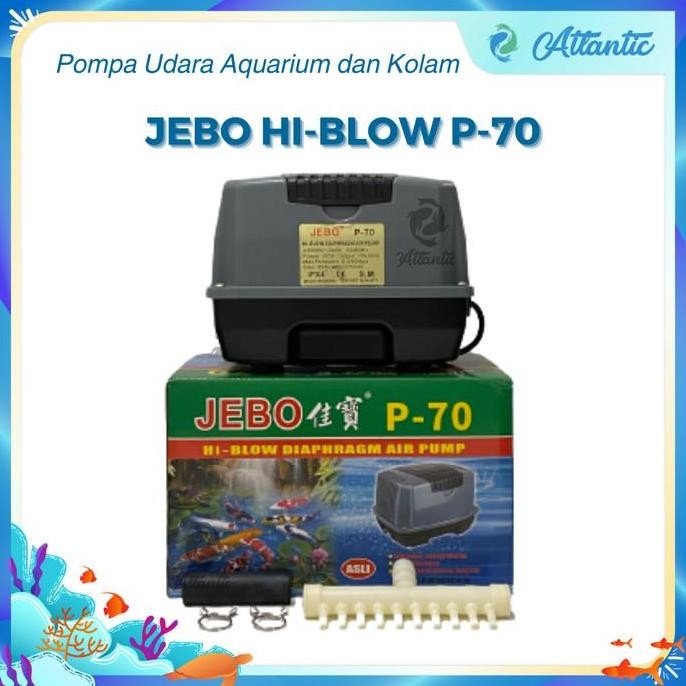 Jual JEBO P70 P-70 POMPA UDARA AERATOR AIR PUMP AIRATOR AQUARIUM KOLAM ...