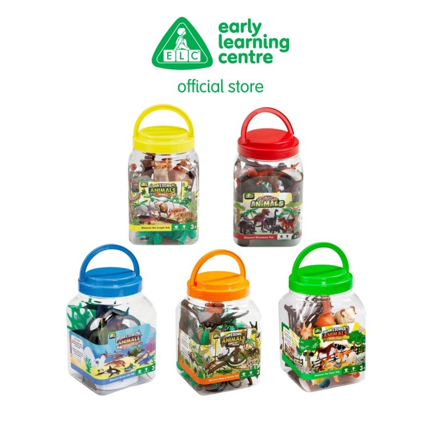 Jual Addo Awesome Animals Discover Tub Toys - Mainan Hewan Karet ...