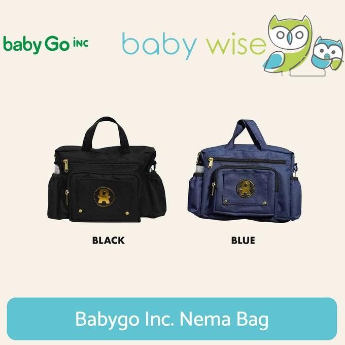 Jual [R2G] BABYGO INC. NEMA BAG - TAS KEPERLUAN BAYI | Shopee Indonesia
