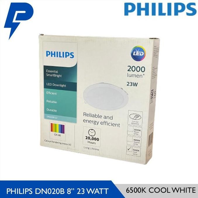Jual HARGA DISC - PHILIPS LED Downlight DN020B 24W 24 Watt 6500K Cool ...