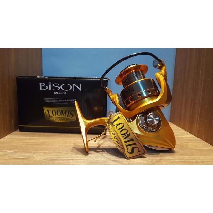 Jual Promo REEL LOOMIS FRANKLIN BISON 5BB BN-4000 ALUMINIUM SPOOL COD ...