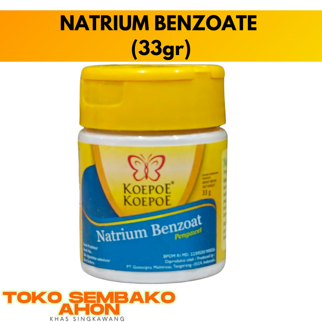 Jual KOEPOE-KOEPOE NATRIUM BENZOATE (33gr) / Natrium Benzoat Pengawet ...