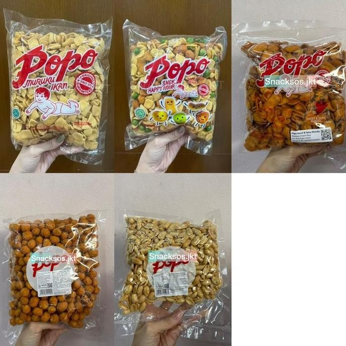 Jual POPO MURUKU SNEK HAPPY HOUR / POPO MURUKU IKAN / POPO SHANDONG ...