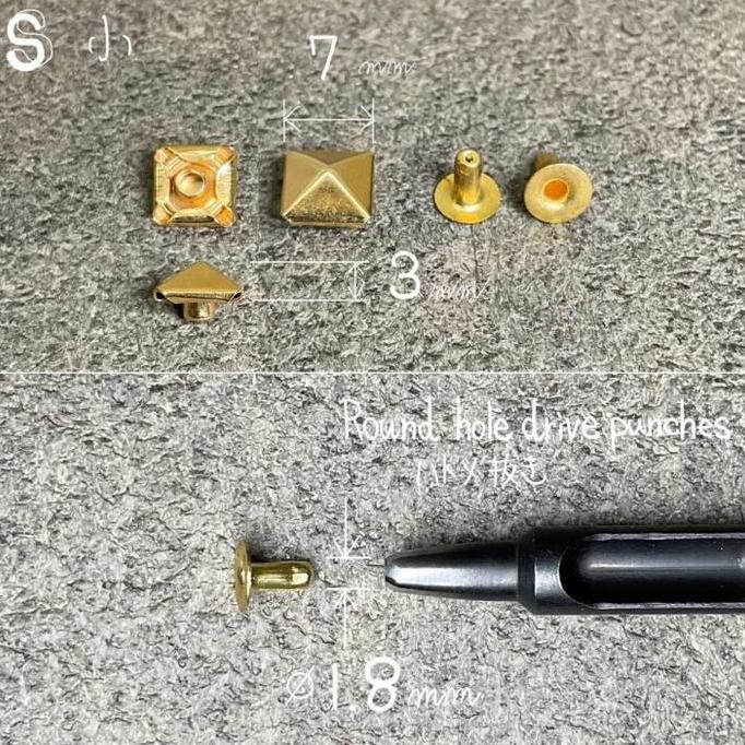 Jual Pyramid Rivet Setter - Oka Factory - Leather Tools | Shopee Indonesia