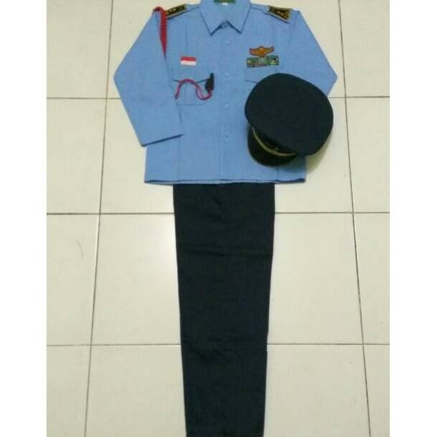 Jual Baju Seragam Kostum Karnaval Profesi Tni Angkatan Udara Au Anak Gratis Ongkir | Shopee ...