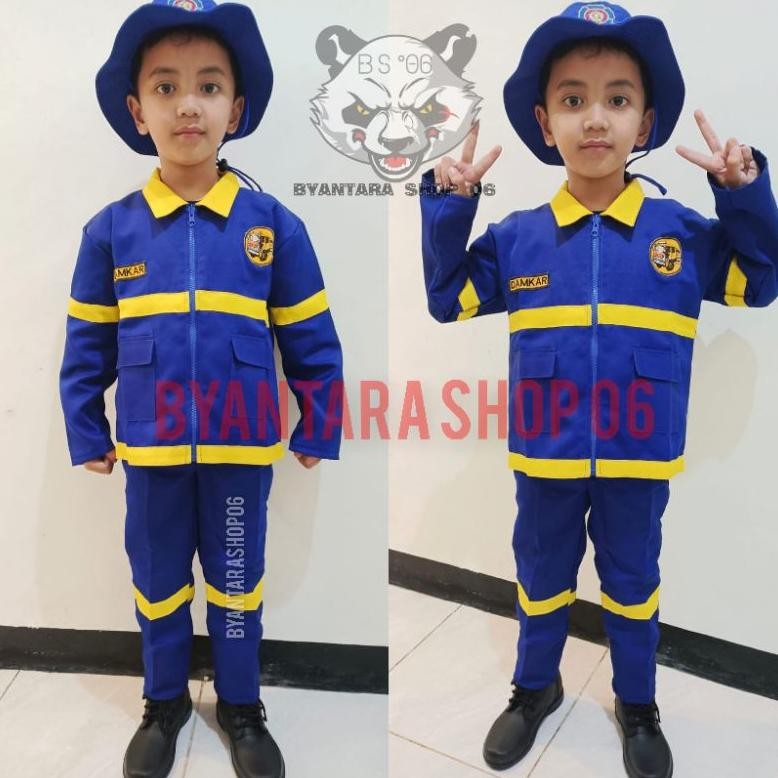 Jual Seragam Profesi Pemadan Kebakaran . Seragam Pemadam Tk / Seragam ...