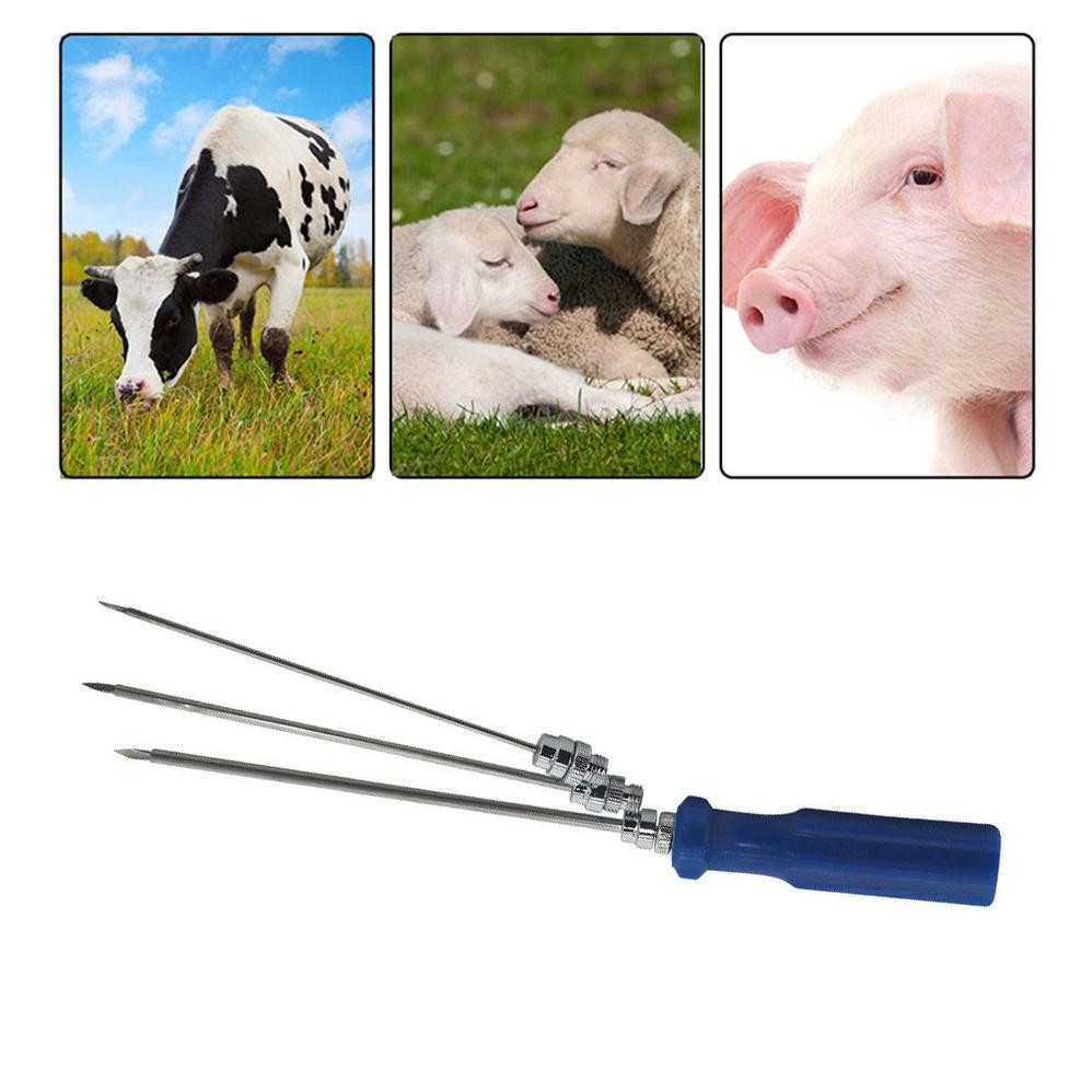 Jual 1Set trokar kambing Alat penusuk rumen jarum trocar sapi Alat ...