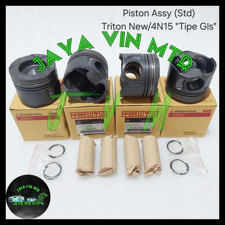Jual GRATIS ONGKIR PISTON ASSY MITSUBISHI TRITON NEW / 4N15 TIPE GLS ...