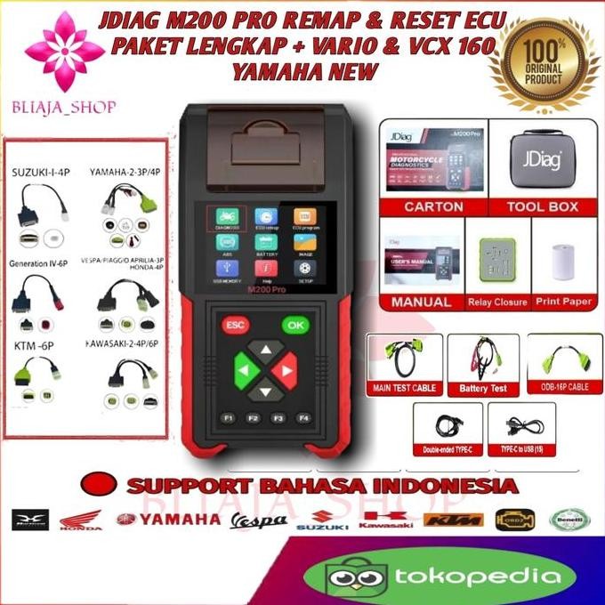Jual NEW JDIAG M200 PRO Alat Remap Ecu Diagnostic Tool OBD2 Scanner ...