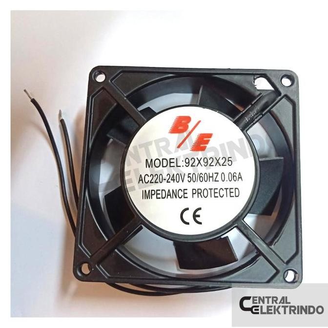Jual Stk Fan Ac Be 9Cm Cooling Fan Be 9,2X9,2X2,5Cm Fan B E Kipas B/E ...
