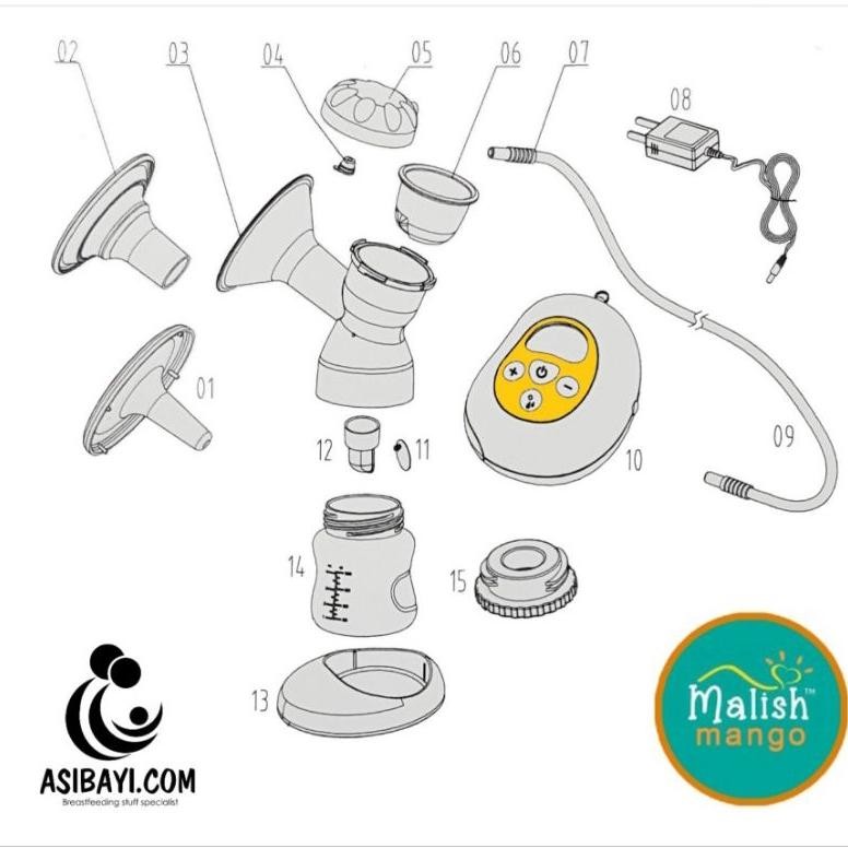 Jual Original Sparepart Pompa Asi Malish Mango / Sparepart Pompa Asi ...