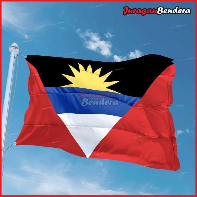 Jual ~@~@~@~@] Bendera Negara Antigua & Barbuda / Flag of Antigua ...