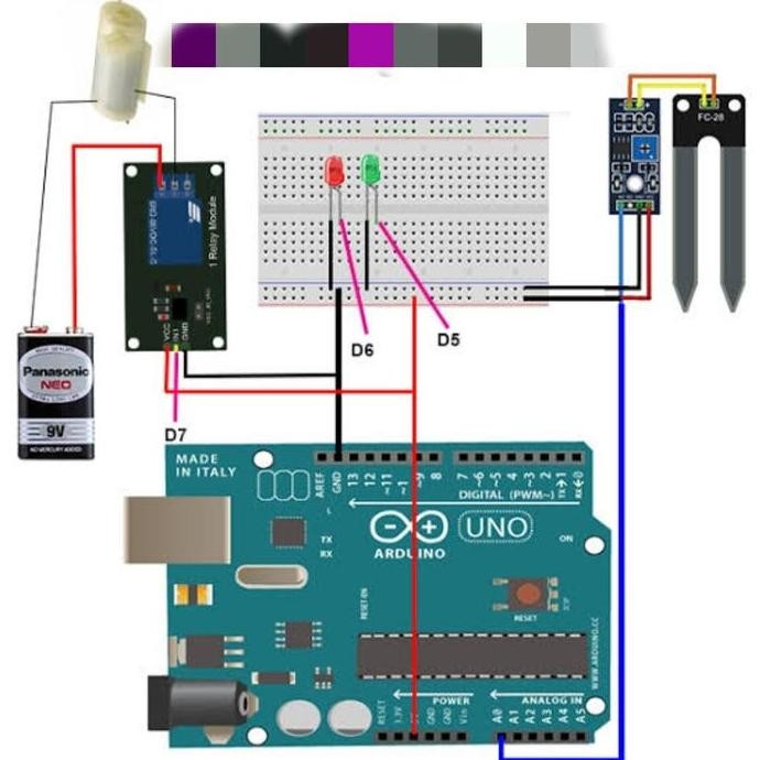 Jual arduinoo Uno r3 paket kit penyiram tanaman otomatis | Shopee Indonesia