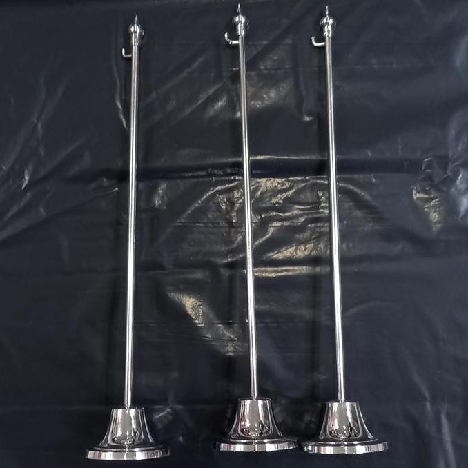 Jual Original Tiang Bendera Meja Stainless + Bendera Mini Negara ...