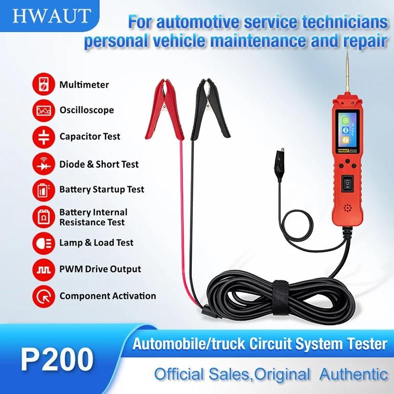 Jual P100 P200 Car Truck Automotive Circuit Tester Multi-Function Dc ...