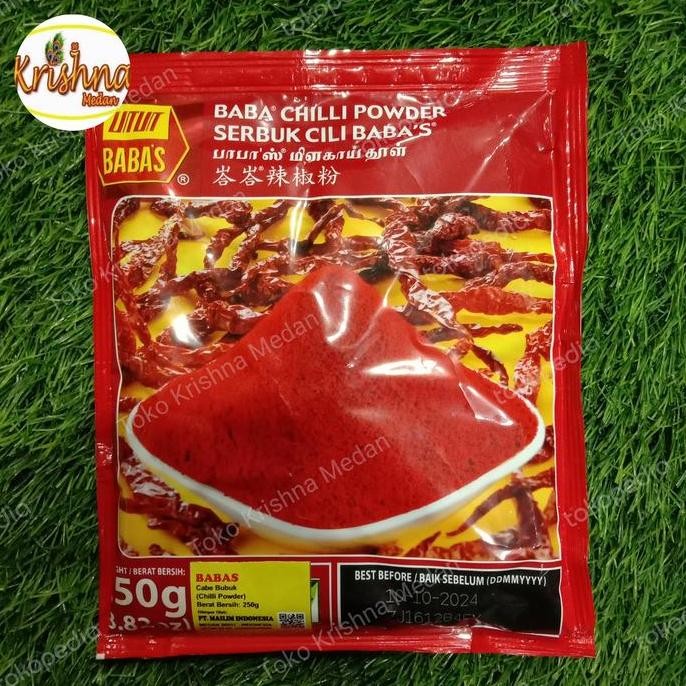 Jual Produk Unggulan] baba's chili powder 250gr | Shopee Indonesia