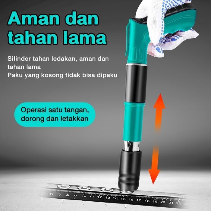 Jual MPS MAKITA Nail Gun Paku tembak Pistol Paku Baja Manual Rivet ...
