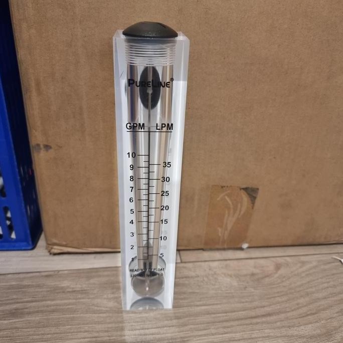 Jual FLOWMETER 10 GPM PANEL 1-10GPM / 5- 35LPM FLOW METER PANEL ...