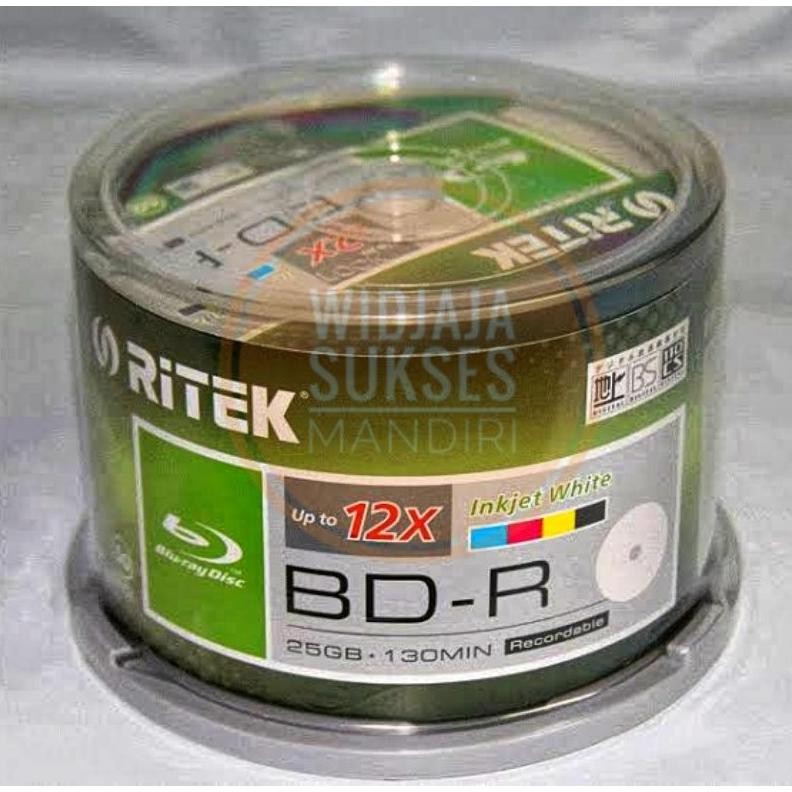 Jual BD-R BDR Blue-ray Blu-ray Bluray Ritek aSt | Shopee Indonesia