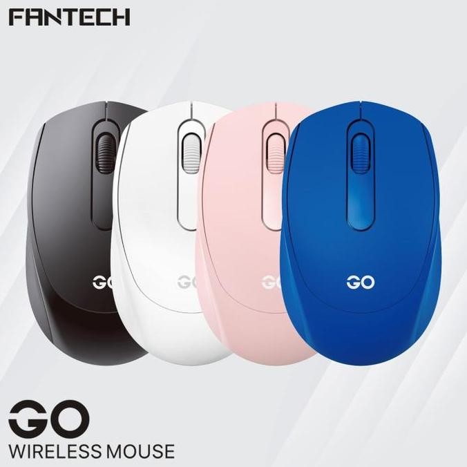 Jual ready fantech go wireless high dpi mouse w603 all color | Shopee ...
