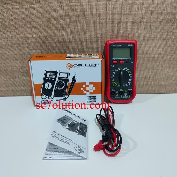Jual Cellkit Multimeter Digital Avometer (CK-830L) | Shopee Indonesia