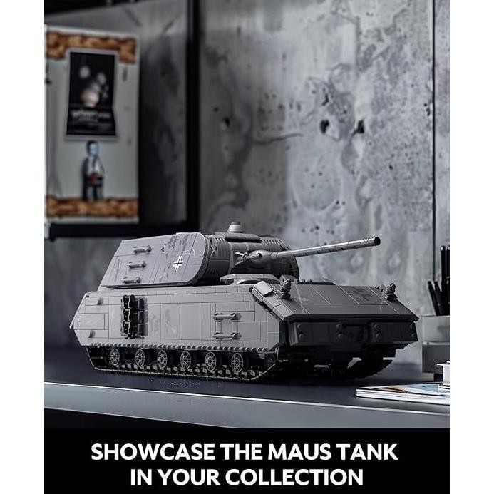 Jual Mega Sale Maus Tank Building Model, Ww2 Collectible Military ...