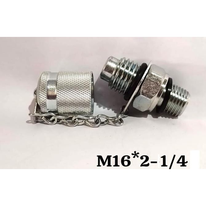 Jual Adapter Nepple Test Point M16 X 1/4 Asli | Shopee Indonesia