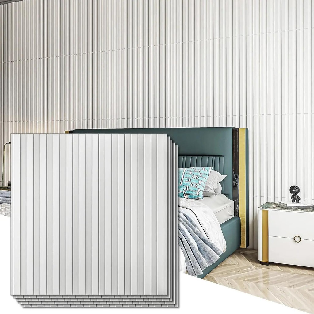 Jual Kuujojo Slatwall Panel,3D Fluted Texture Panel , Wall Decoration ...