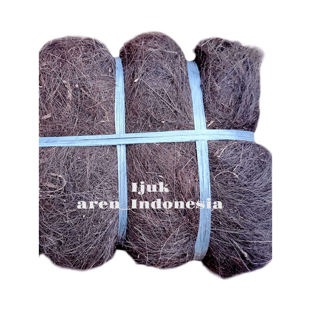 Jual ijuk aren resapan 1Kg original/ijuk aren untuk filter air dan ...