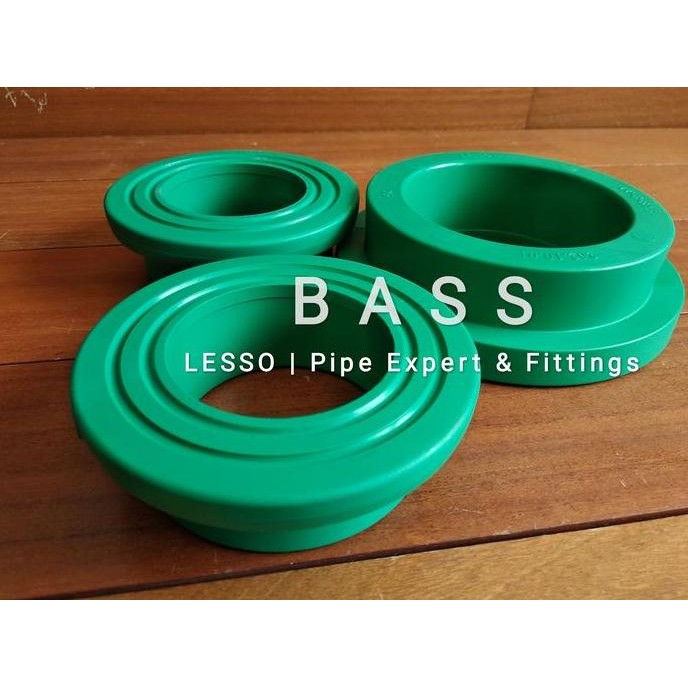Jual FLANGE PPR 3" INCH LESSO STUB END FLANGE 90MM PPR FITTING PIPA PPR ...