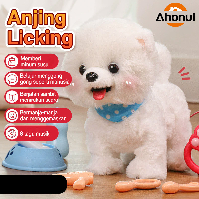 Jual ⭐Mainan pendamping⭐Walking Puppy Cat Toy Set Mainan Boneka Anjing ...
