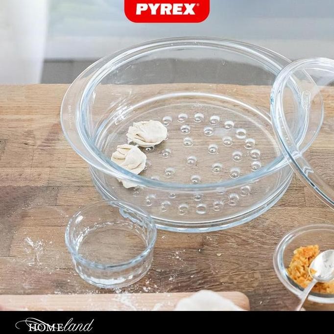 Jual NEW PYREX Glass Steamer / Kukusan Kaca | Shopee Indonesia