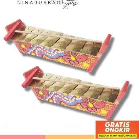 Jual Diskon Gamelan Motif Anak / Alat Musik Gamelan Tradisional ...