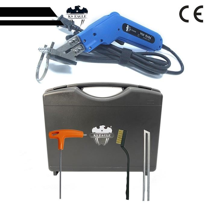 Jual Hand Held Electric Hot Foam Cutter Knife Grooving Wire Styrofoam ...