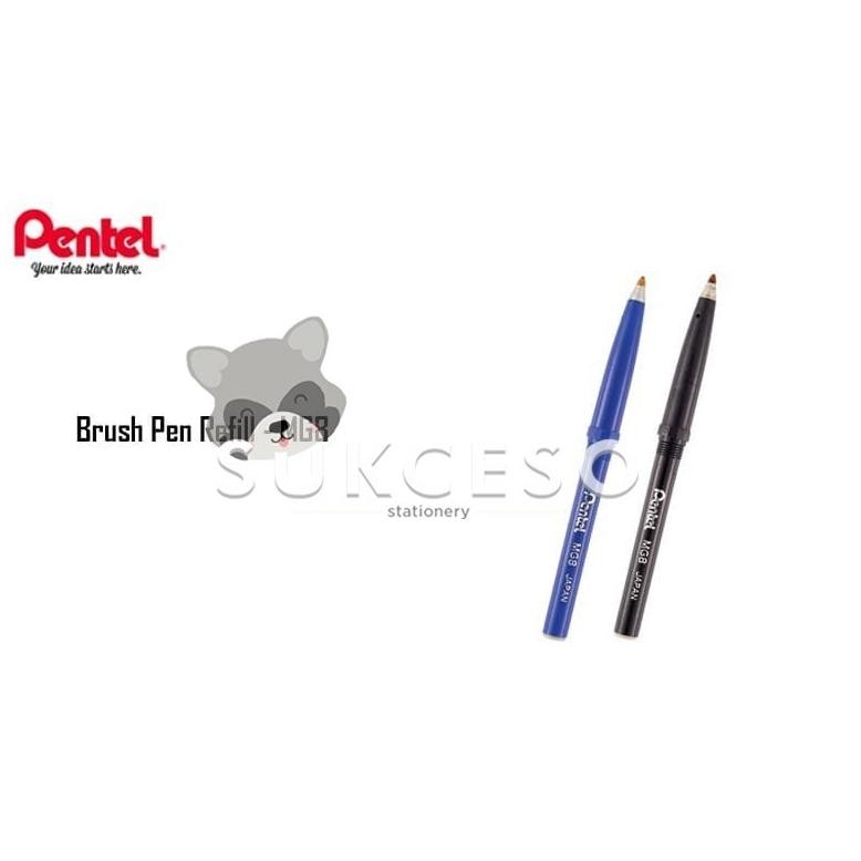 Jual Pentel Refill MG8 TR400 Rolling Writer Pen 0.8mm/ Isi Ulang Pulpen ...