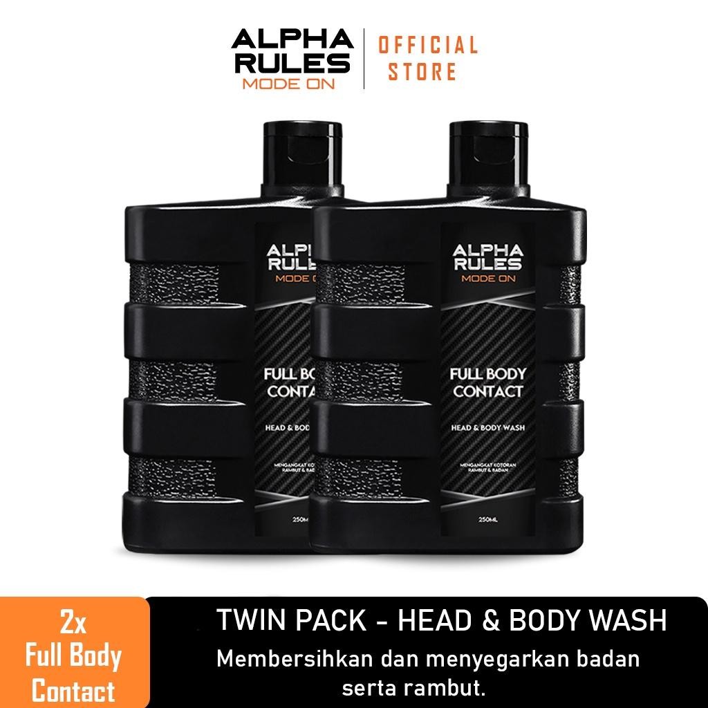 Jual Alpha Rules Twin Pack - Full Body Contact - Sabun Mandi Dan ...