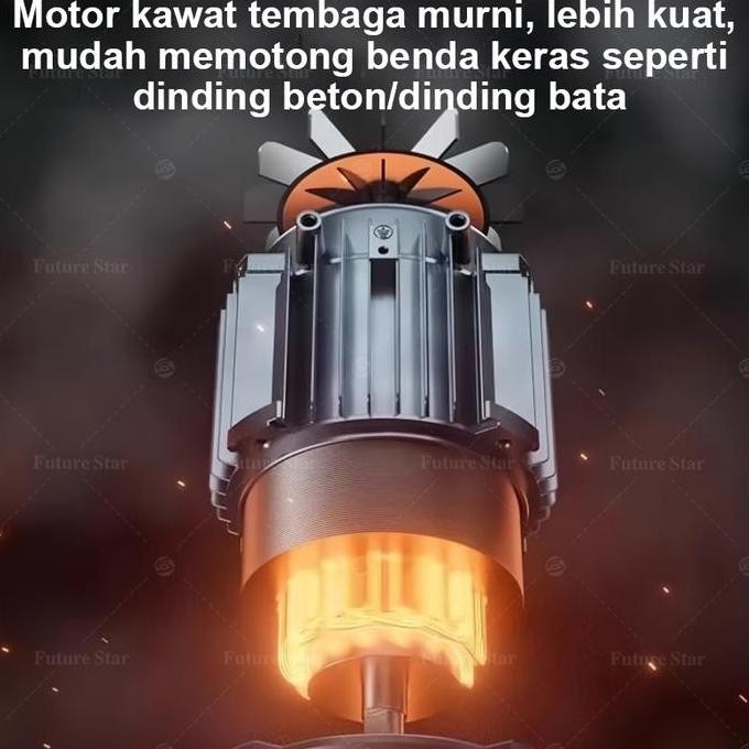 Jual TERBARU Mesin Pemotong Beton Listrik 390mm 290mm Concrete Wall ...